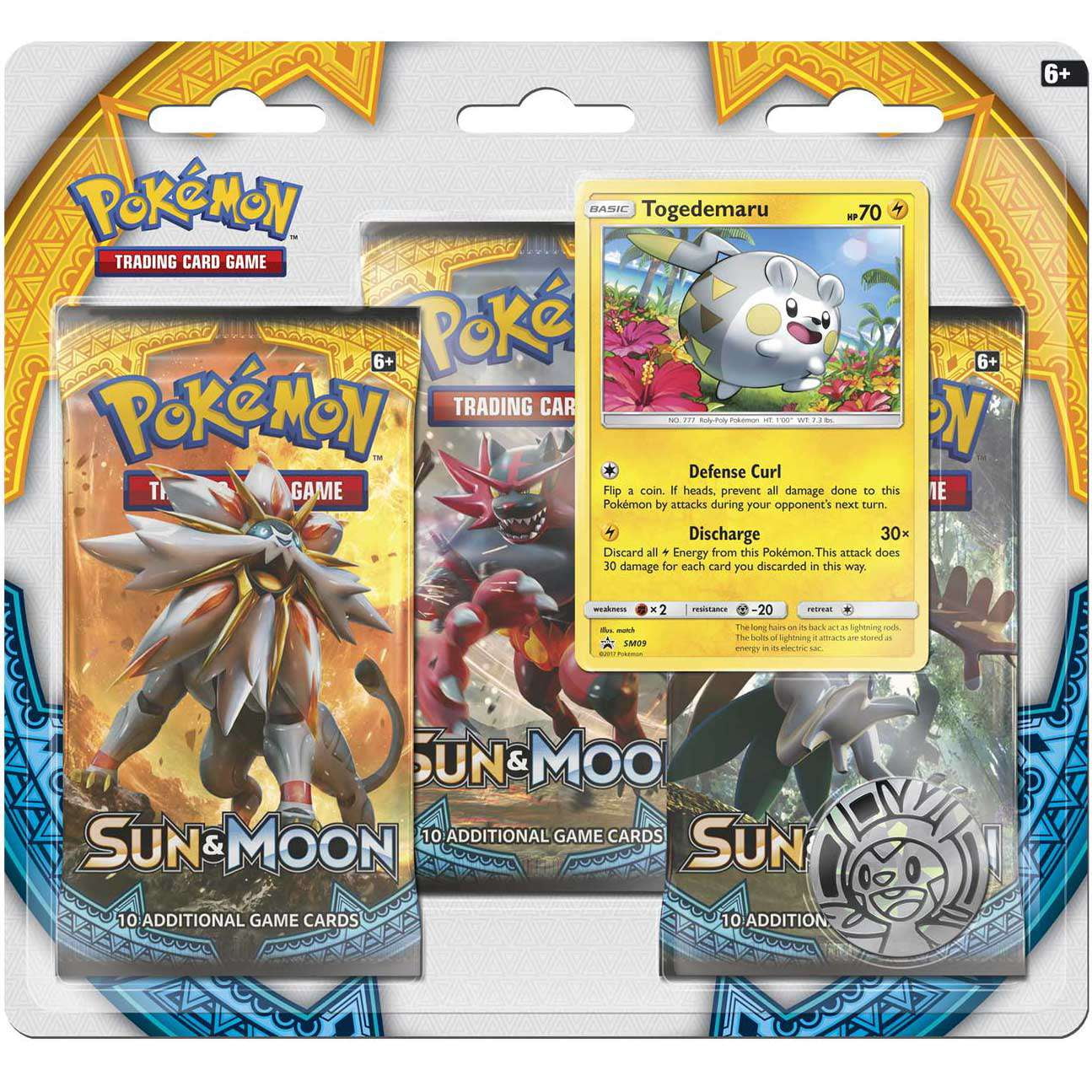 Pokemon X & Y Sun & Moon 3-Pack Special Edition (Togedemaru) - Walmart.com