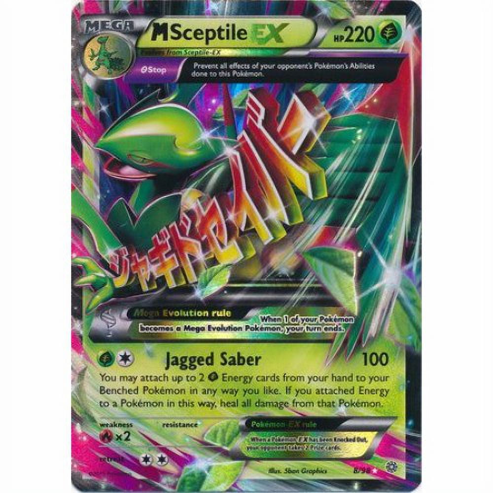 Pokemon Sceptile Mega Evolution Card