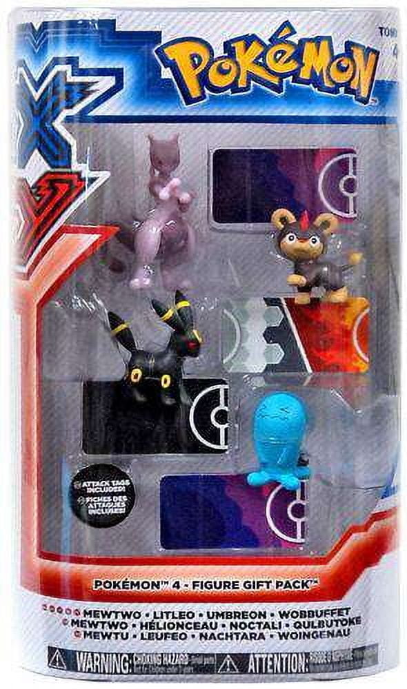 TOMY Pokemon Umbreon & Wobbuffet Action Figure, 4-Pack - Walmart.com