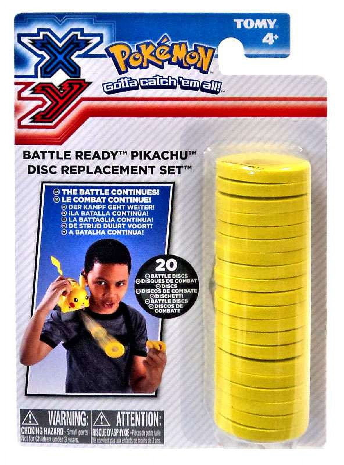 Pokemon XY Battle Ready Pikachu Disc Replacement Set - Walmart.com