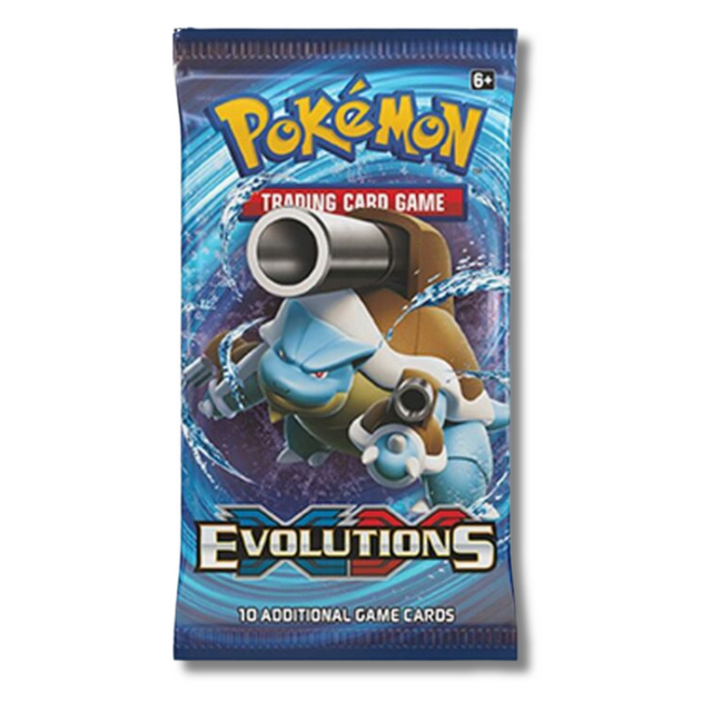 Pokemon XY Evolutions Booster Pack | Mega Blastoise - Walmart.com
