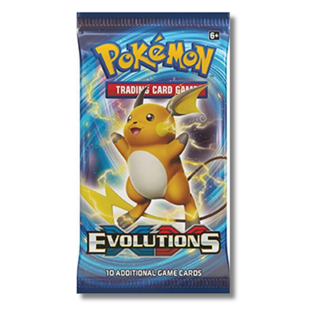 Pokemon XY Evolutions Booster Pack | Raichu - Walmart.com
