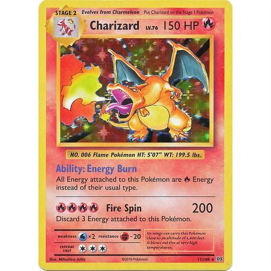 Holographic Charizard Card