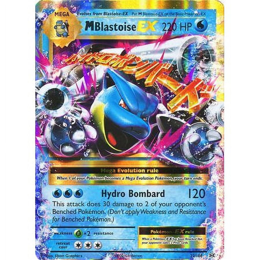 Pokemon Mega Evolution Blastoise Card