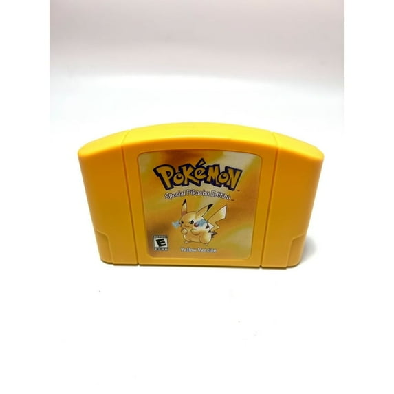 Pokemon Yellow N64 Games Cartridge US Version(Special Edition ...