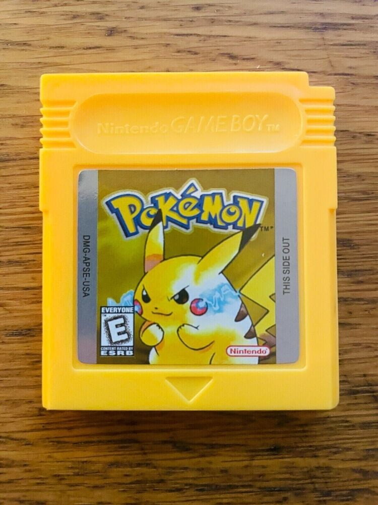 Pokemon Yellow Version - Gameboy Color - Tested - Walmart.com