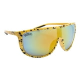 Pokemon Yellow and Black Splatter Large Lens Sports Wrap Kids Sunglasses - Arkaid by Sunstaches ...