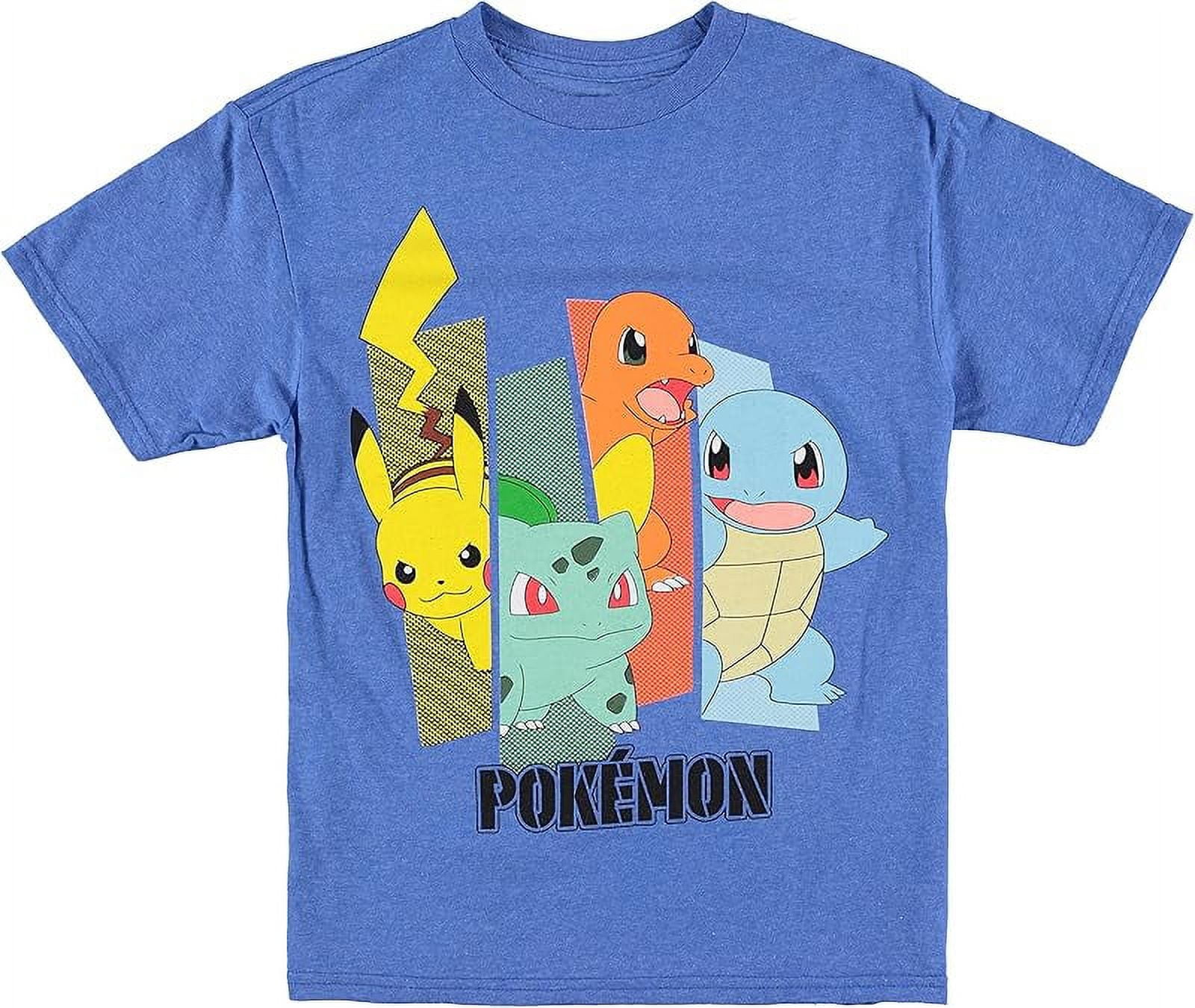 Pokemon boys Charizard Pikachu short sleeve t-shirt-Pokemon for little ...
