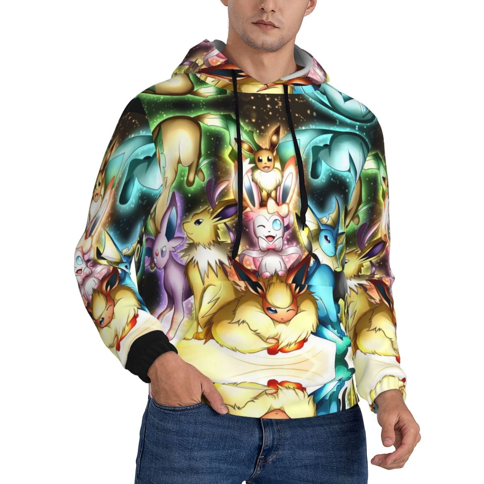 Pokemon eevee, vaporeon, leafeon, umbreon, espeon, glaceon, flareon, jolteon 1 Sweatshirts ...