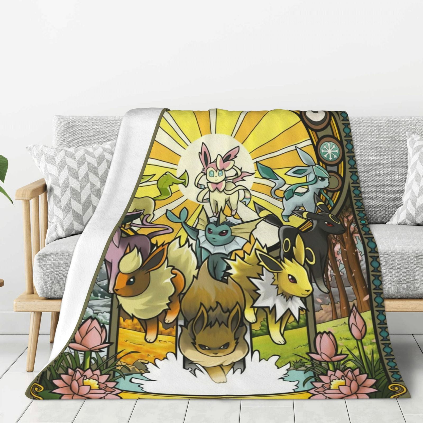 Pokemon- eevee,vaporeon,leafeon,umbreon,espeon,glaceon,flareon,jolteon ...