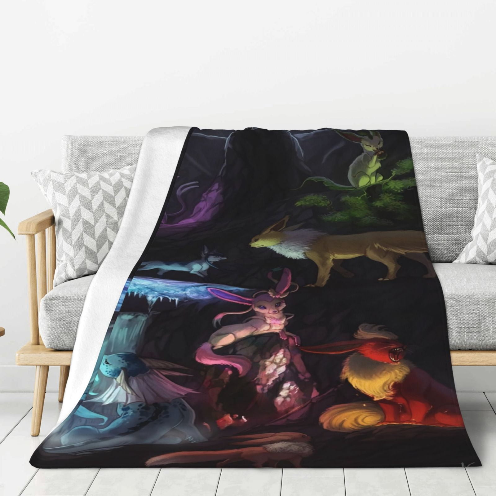 Pokemon- eevee,vaporeon,leafeon,umbreon,espeon,glaceon,flareon,jolteon ...