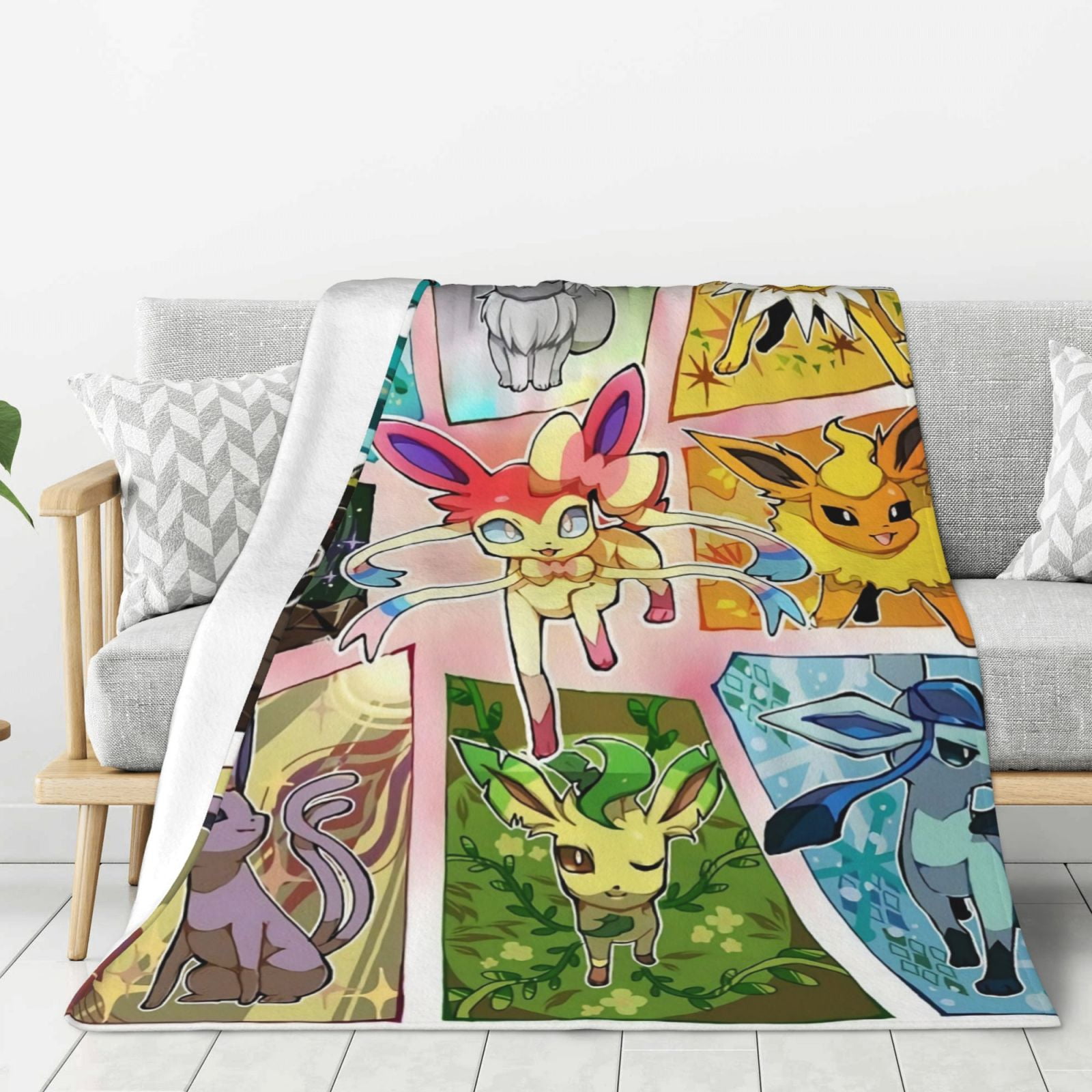 Pokemon- eevee,vaporeon,leafeon,umbreon,espeon,glaceon,flareon,jolteon ...