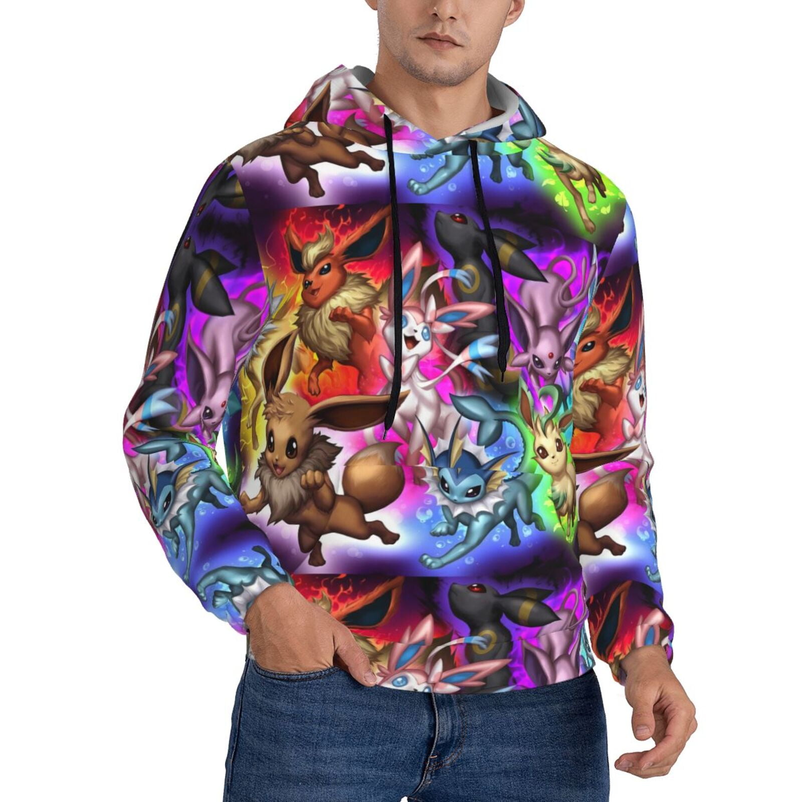 Pokemon eevee, vaporeon, leafeon, umbreon, espeon, glaceon, flareon, jolteon Sweatshirts Hoodie ...