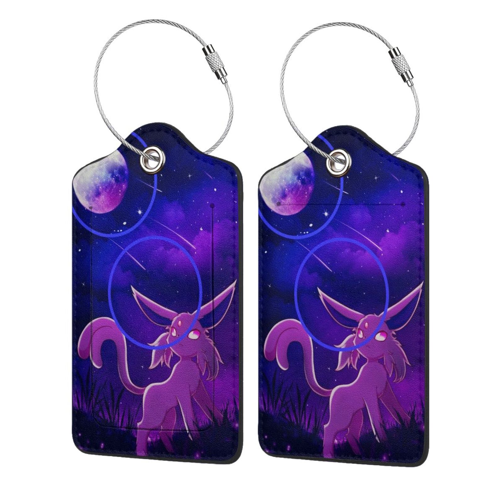 Pokemon eevee0054 Luggage Tags for Suitcases Travel ID Identification ...