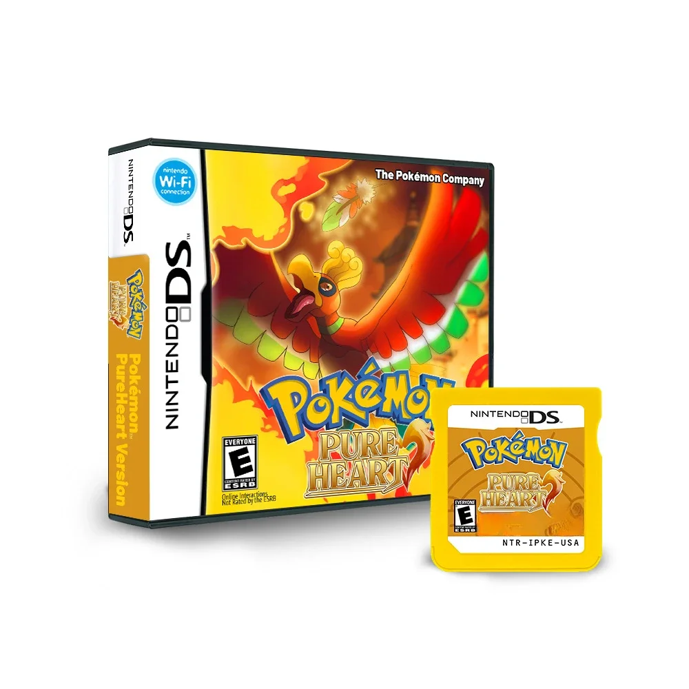 Pokemon pure Heart DS NDS Game,US Version - Walmart.com