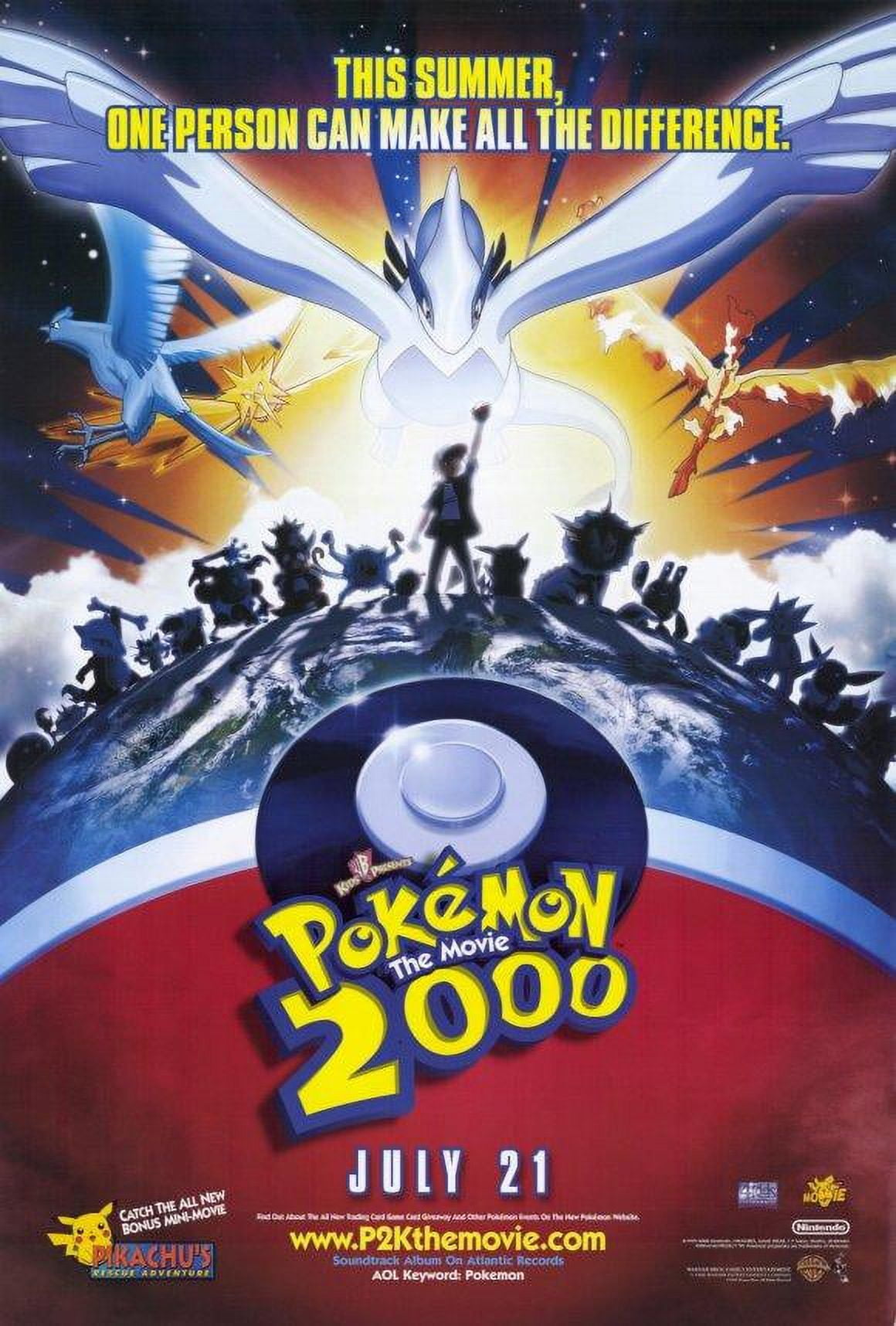 Pokemon the Movie 2000: The Power of One Poster (11 x 17) (2000 ...