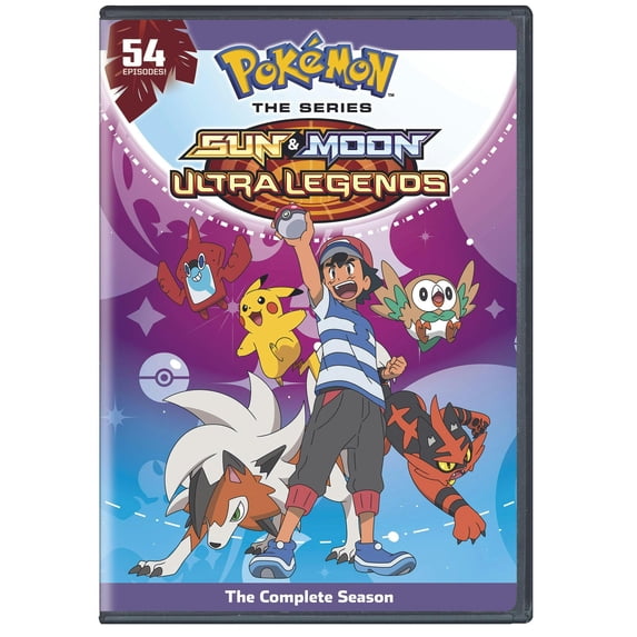 Pokemon The Series: Sun And Moon Ultra Legends Complete Season, DVD ...