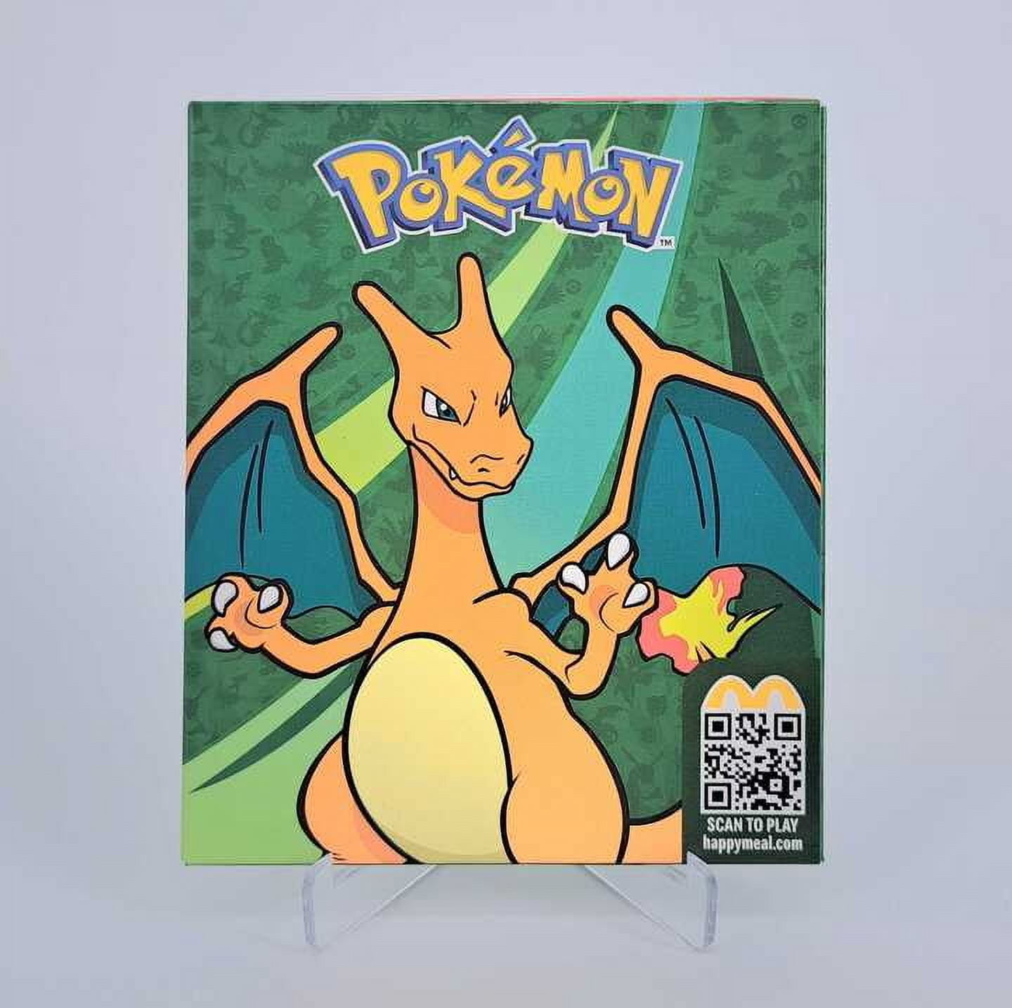 Pokemon x McDonald's Happy Meal Toy 2025 - Charizard Sticker Activity ...