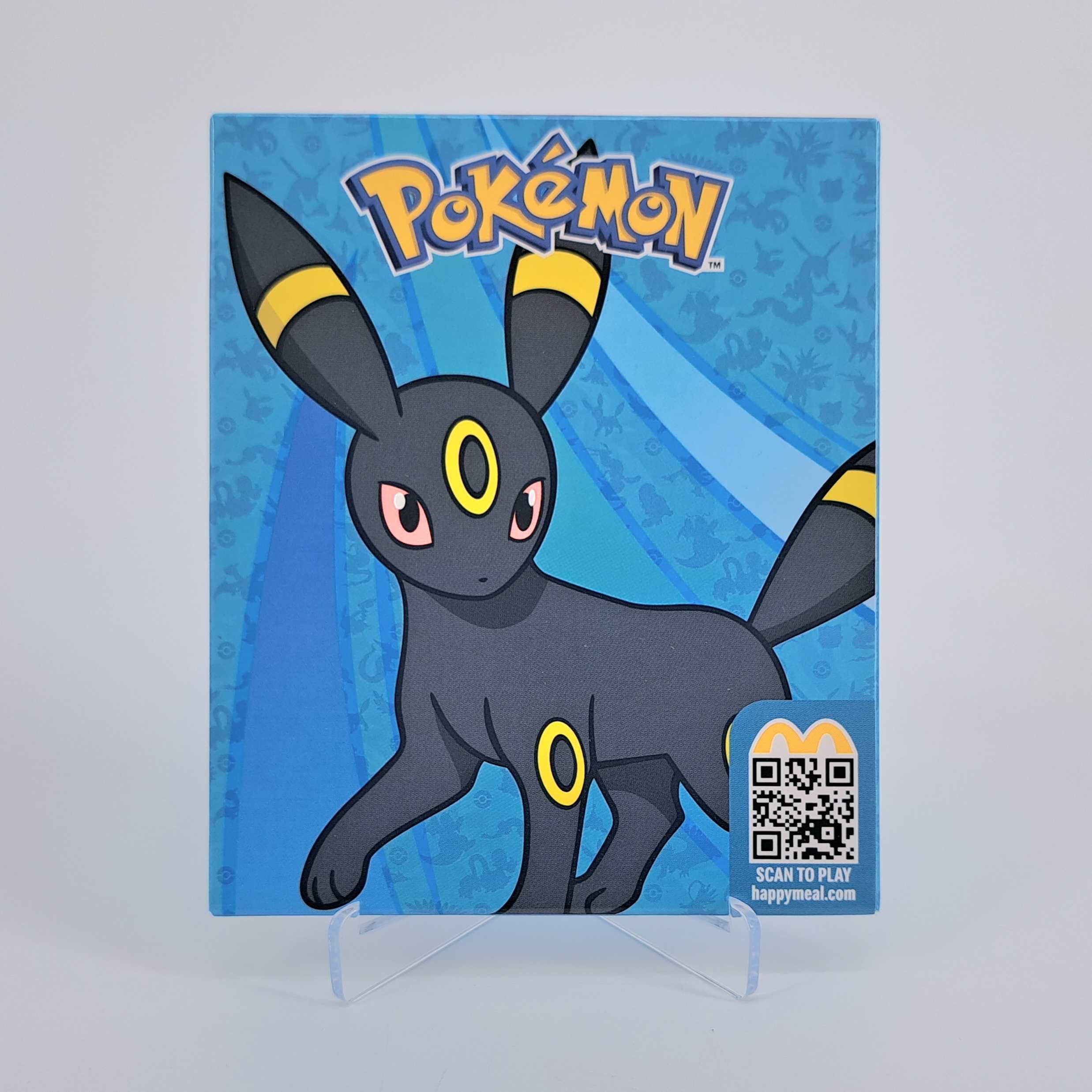 Pokemon x McDonald's Happy Meal Toy 2025 - Umbreon Sticker Activity ...