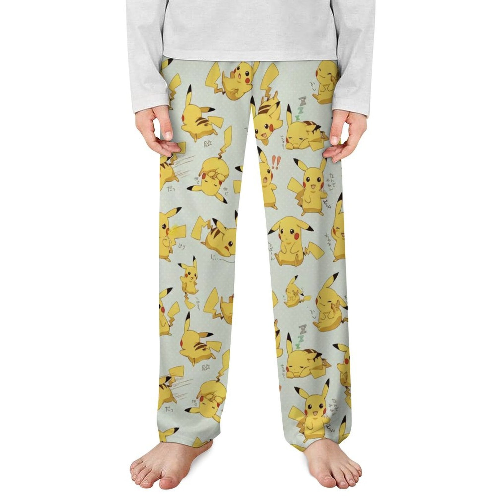 Pokemon Pikachu Kids Pajama Lounge Pants,Various Styles Sleep Pajama ...