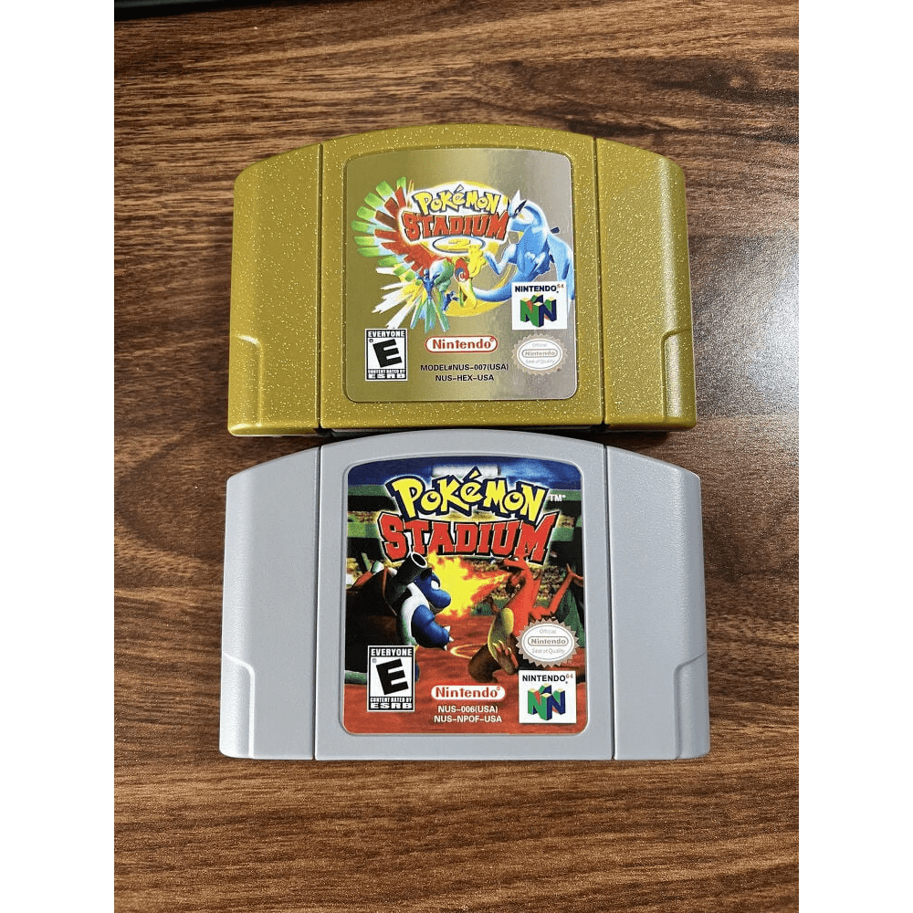 PokemonStadium 1 2 Game Cartridge Console Card for Nintendo N64 ...