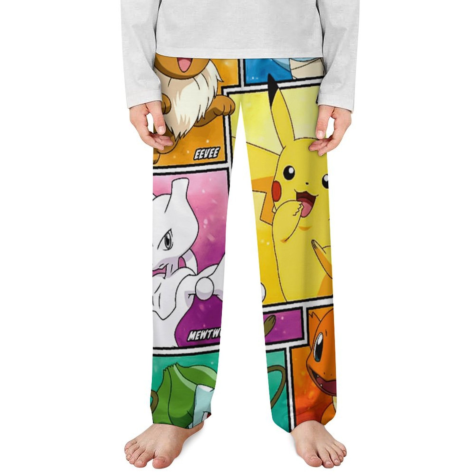 Poken+Pikachu Boys Cartoon Straight Pajama Pants 130CM - Walmart.com