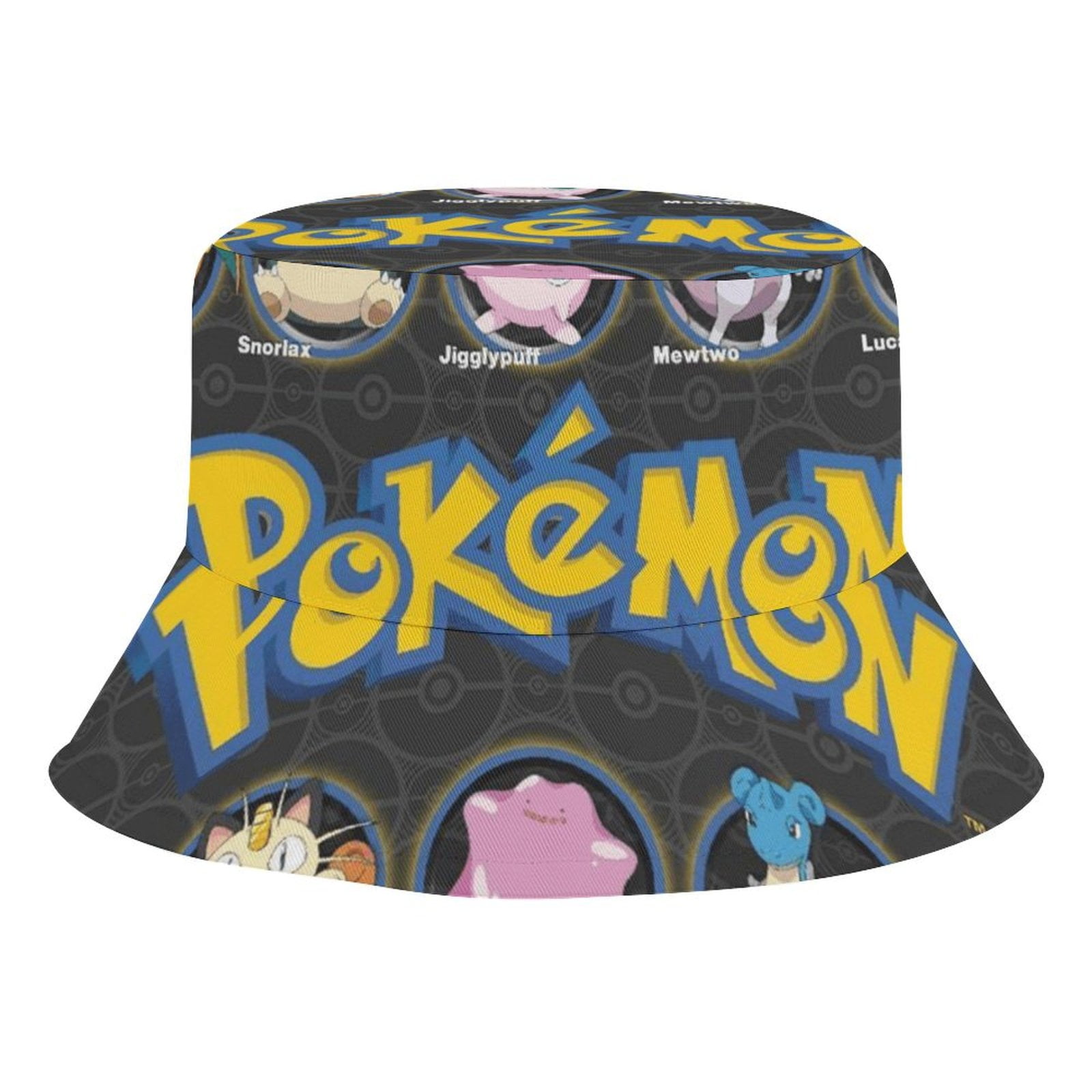 Poken+Pikachu Children's beach bucket hat suitable for boys and girls ...