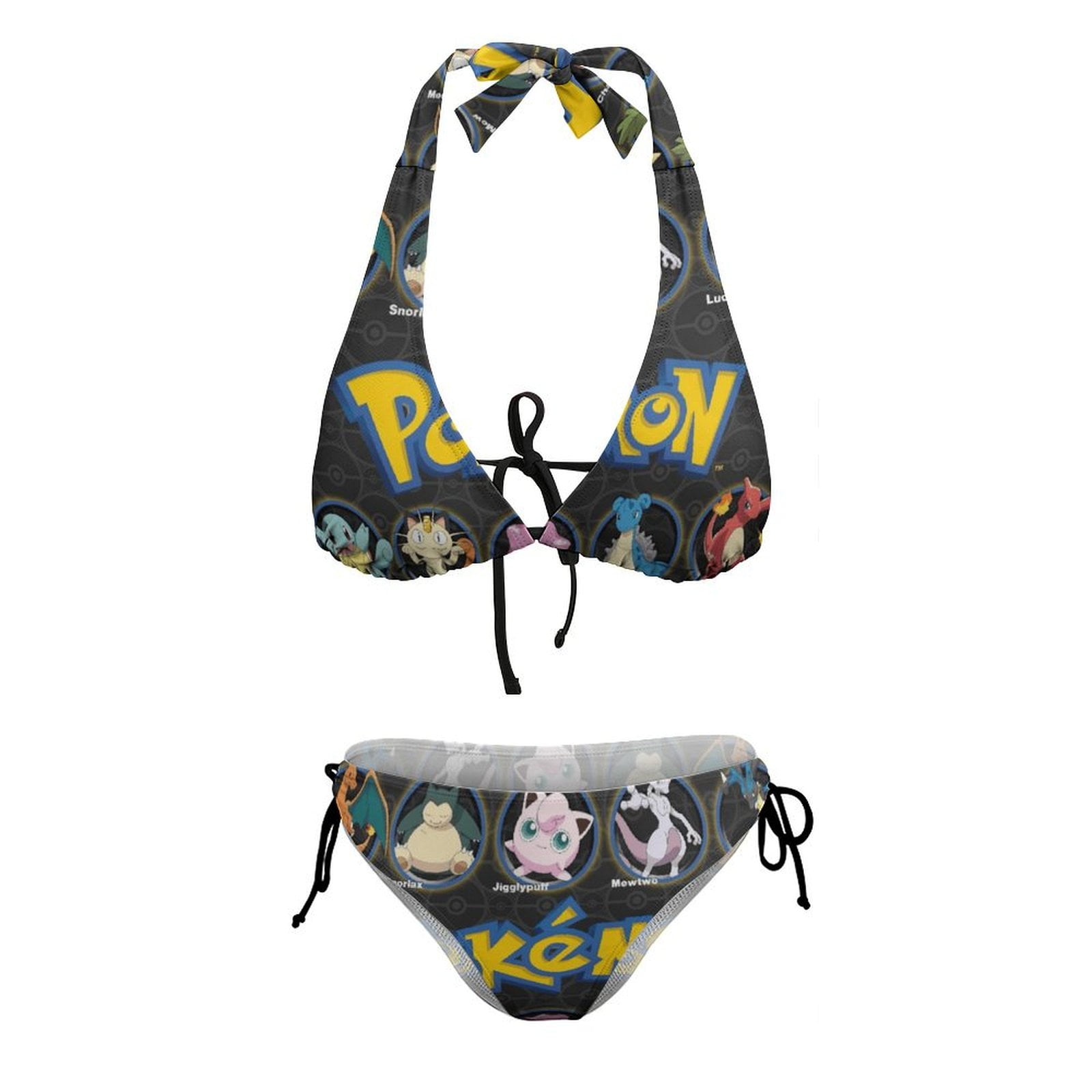 Poken+Pikachu bikinis for women 2 piece sexyswimsuit 2XL - Walmart.com