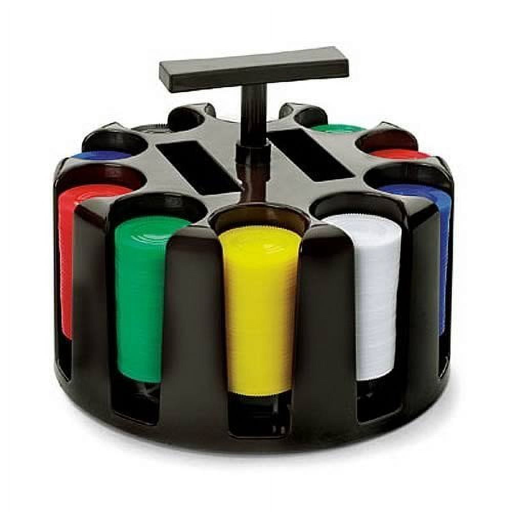 John N. Hansen Co. 300 Poker Chips with Revolving Rack - Walmart.com