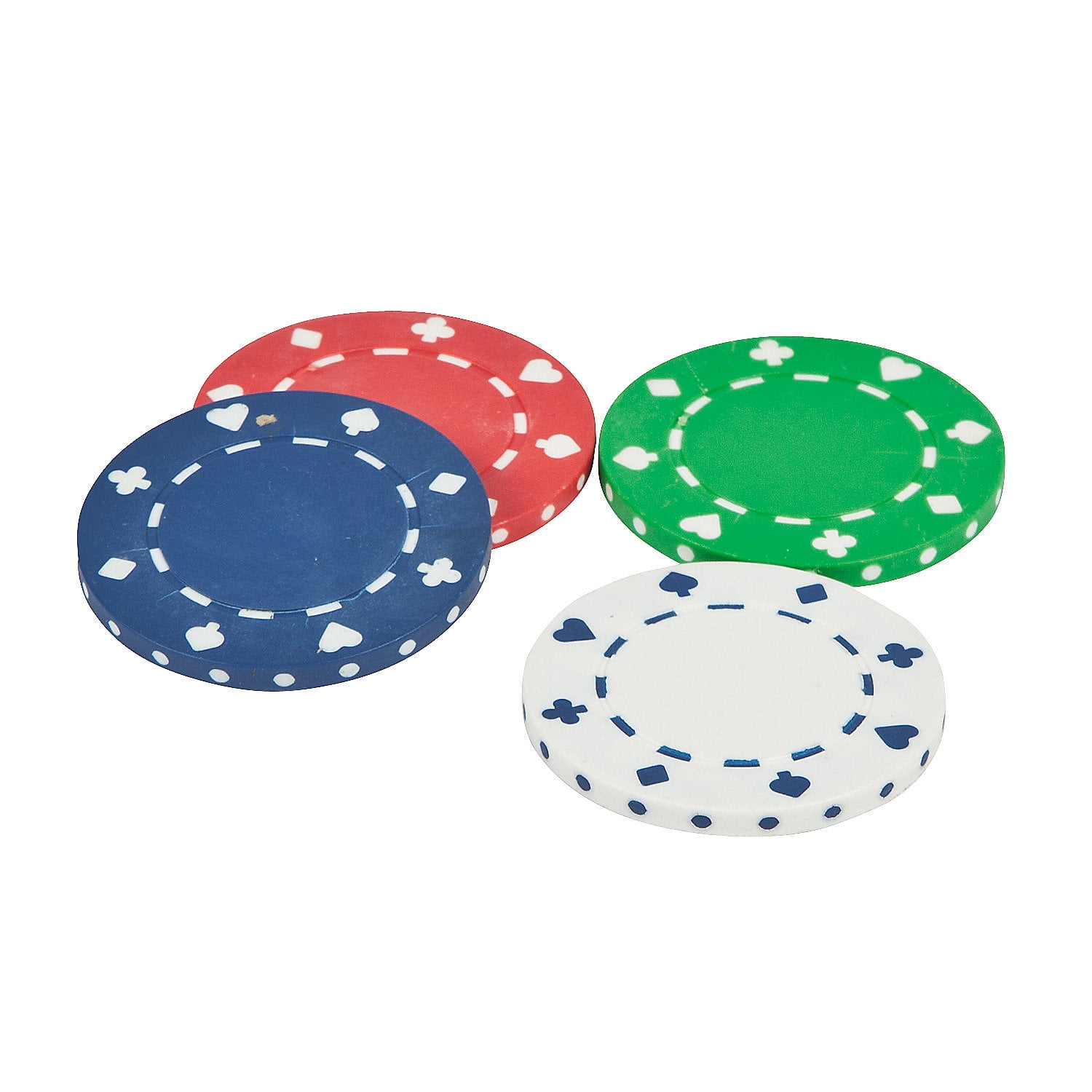 Poker Chips (100Pc) - 100 Pieces - Walmart.com
