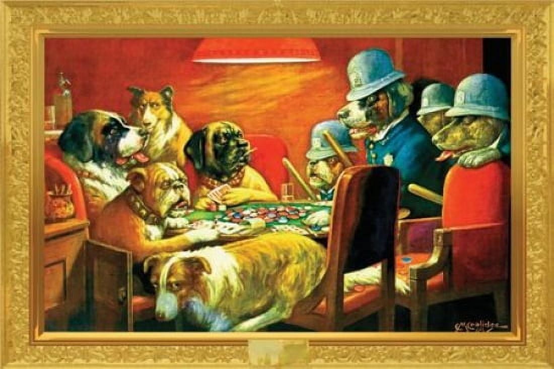 Poker Dogs - Busted - Kelly Poker - Cassius Marcellus Coolidge ...