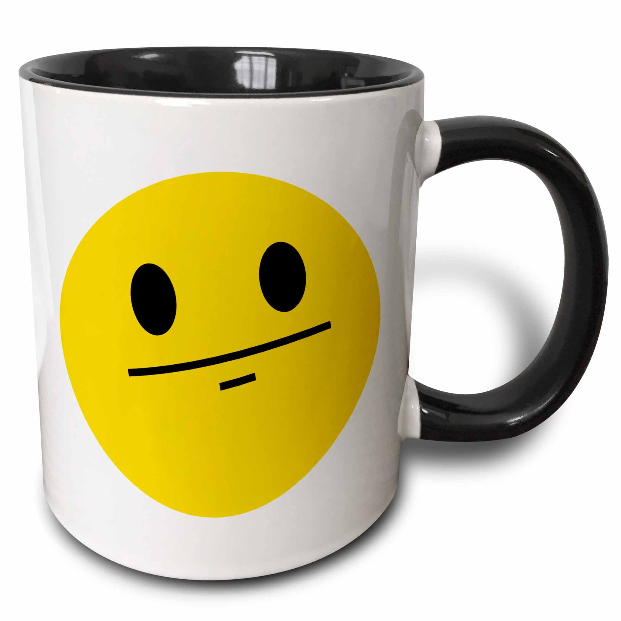 3drose, Poker Face Smiling Funny Straight Faced Cartoon - Yellow ...