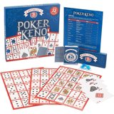 Poker Keno Game Set with Cards and Chips - Adult Family Casino Board ...