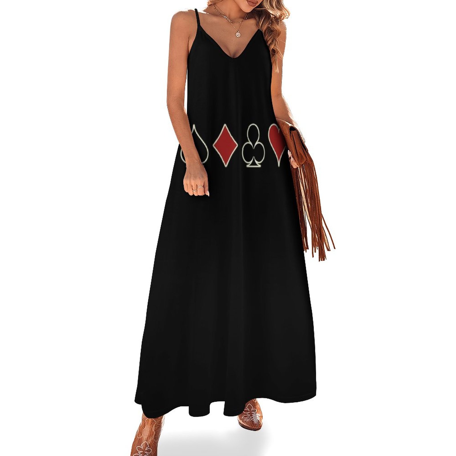Poker Night Sleeveless Dress Cocktail of dresses prom dresses summer ...