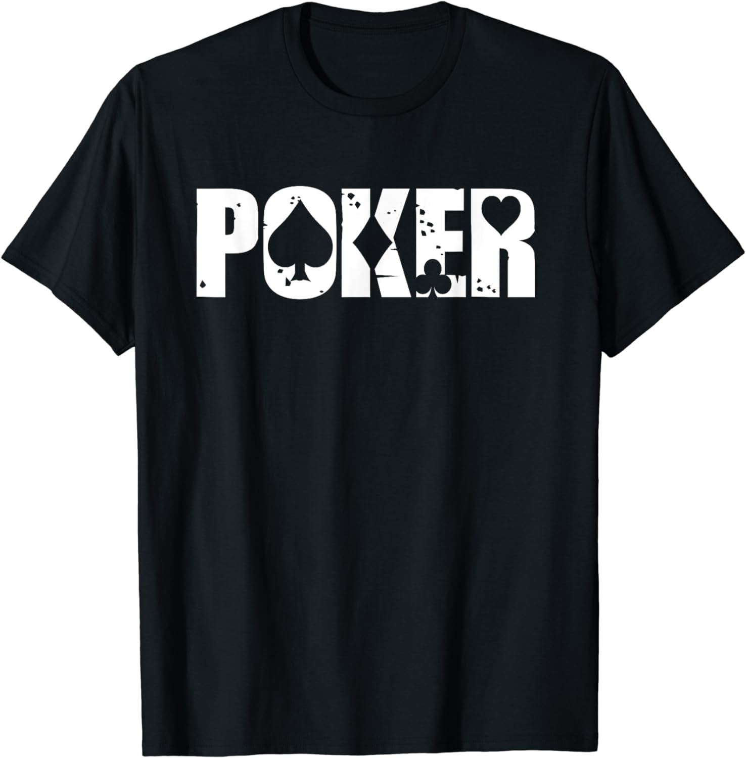 Poker Player Full Straddle Never Tilt Gambler Poker T-Shirt - Walmart.com