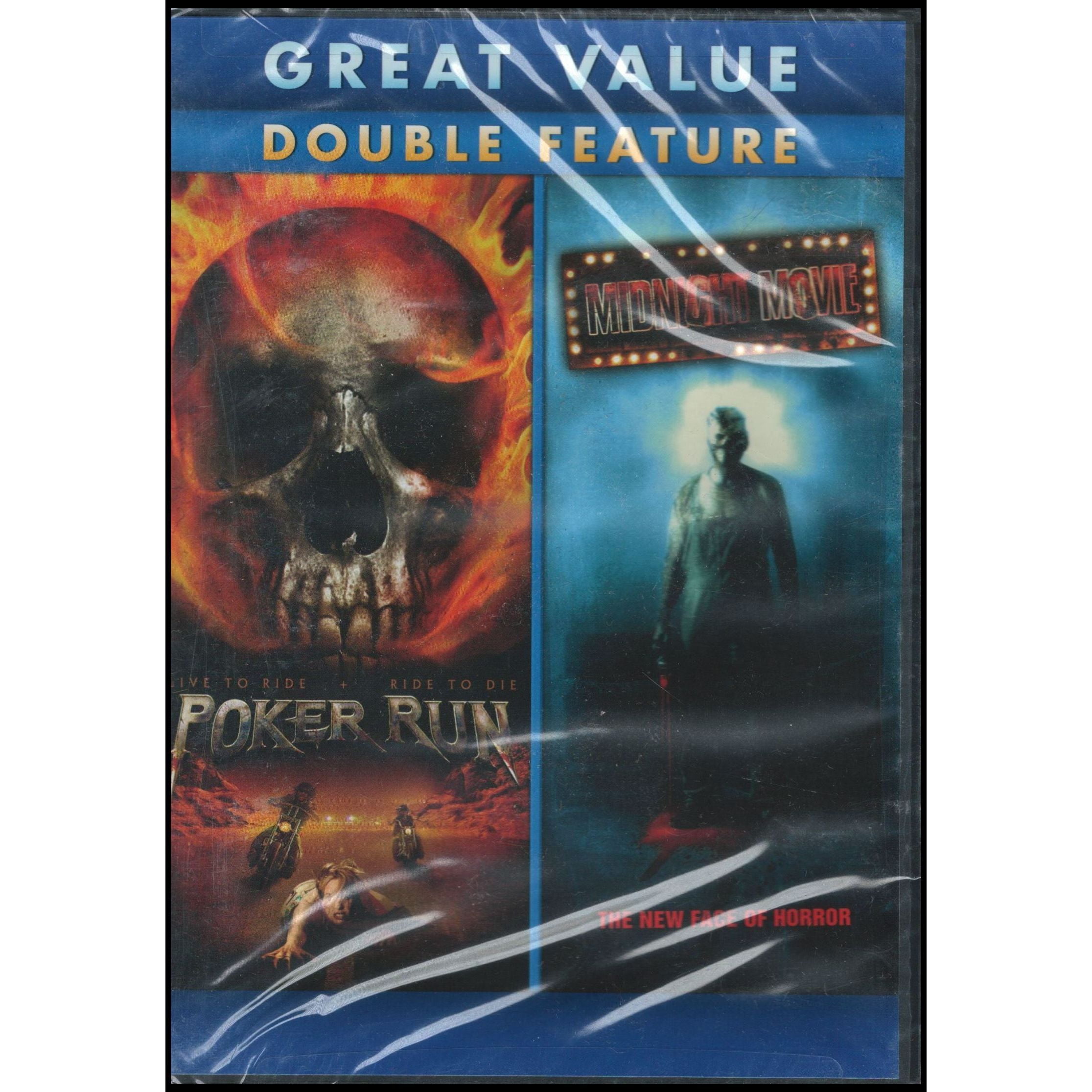Poker Run Midnight Movie Double Feature (DVD) - Walmart.com