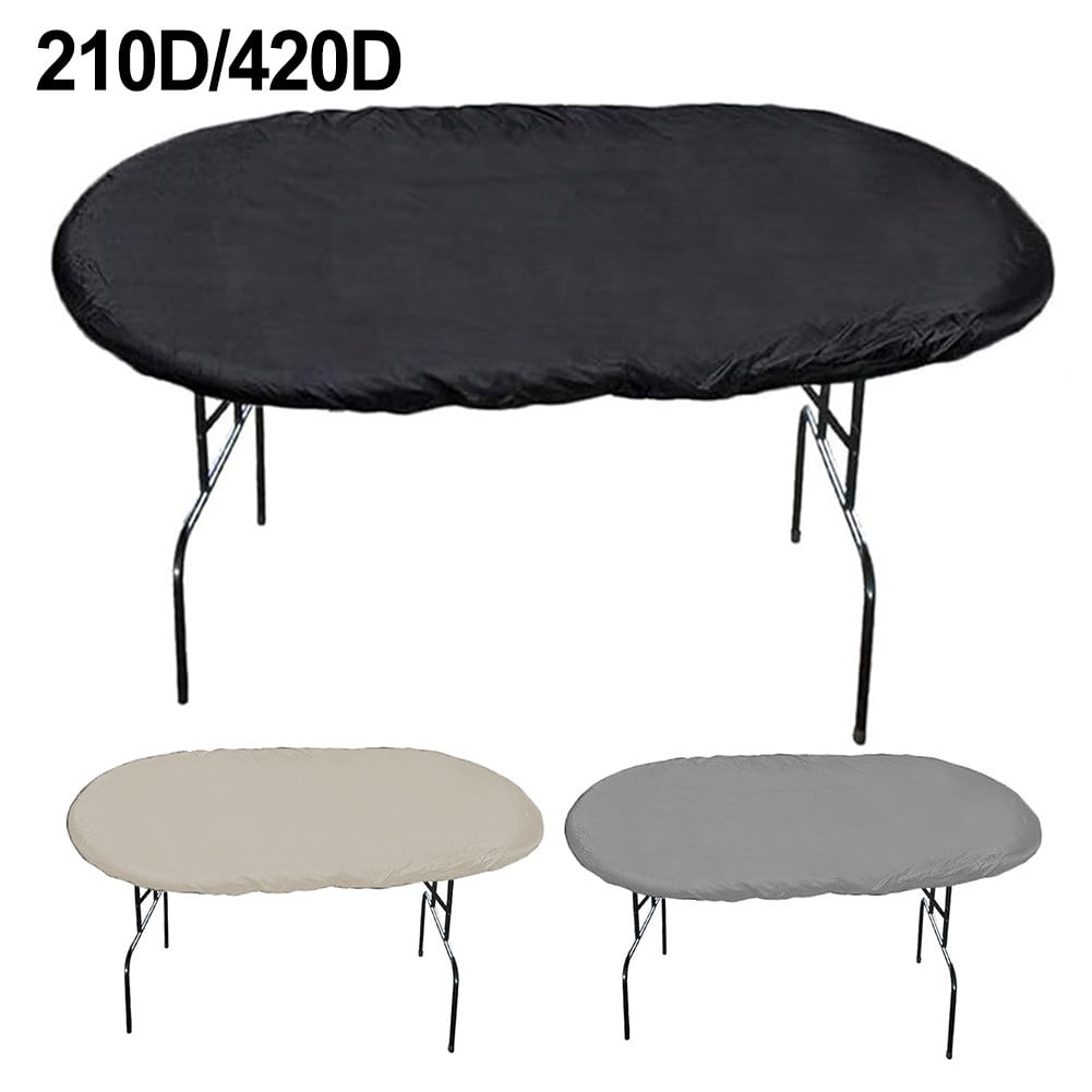 Poker Table Cover For Oval Shaped Poker Tables Dust Cover Board Game ...