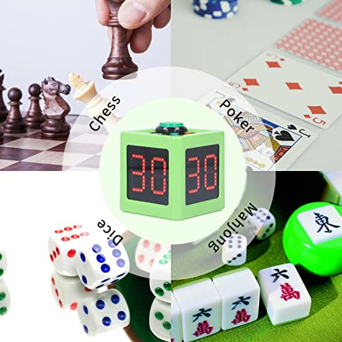 Poker Timer Shot Clock, Seconds Countdown Timer, Cube Timer for Private ...