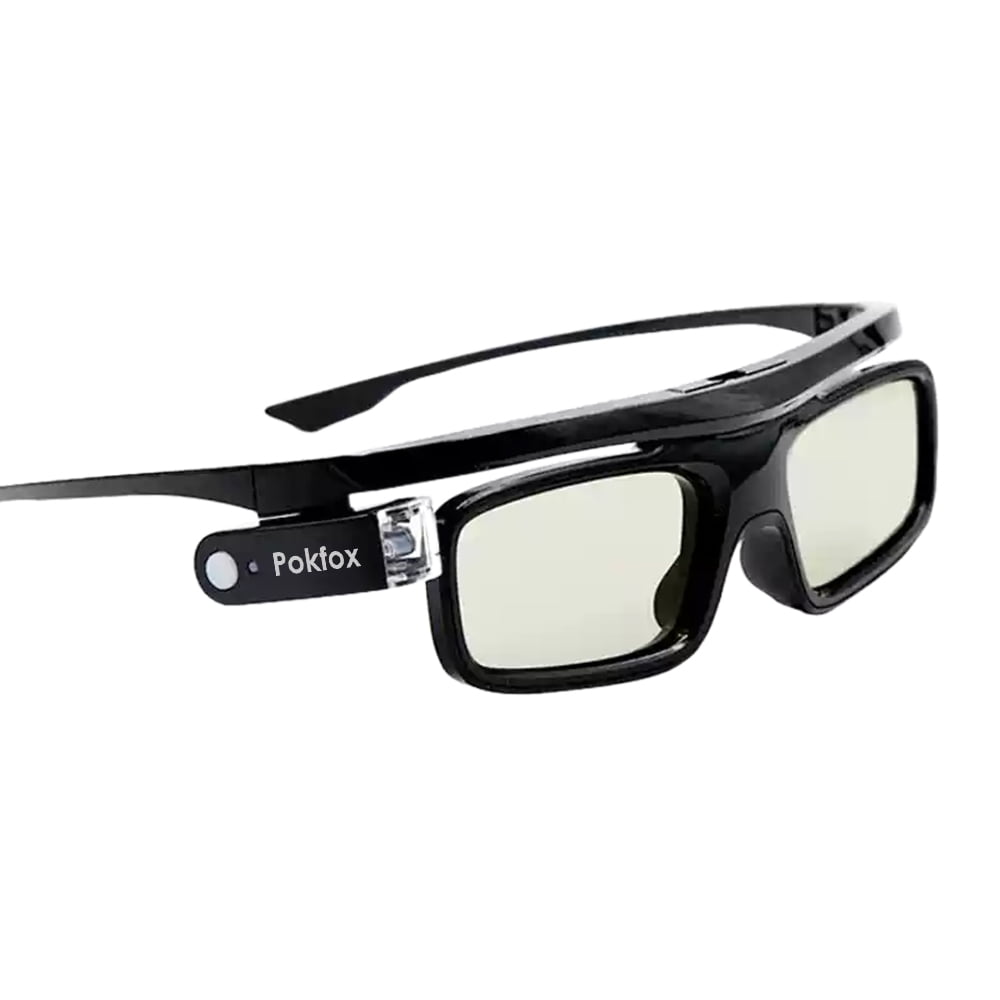 Pokfox 3D spectacles, 3D Viewing Glasses for TV Movie, Stylish 3D ...