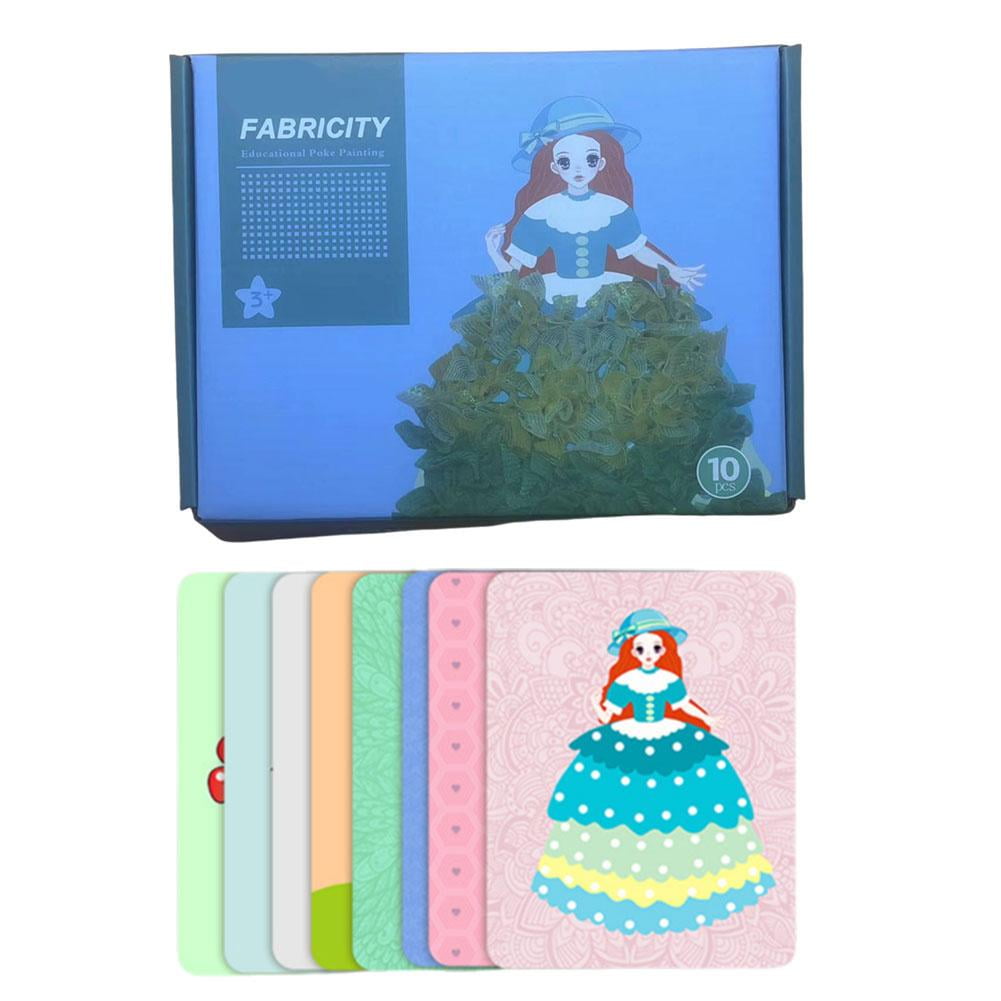 Poking Painting Art DIY Toys Creative Puzzle Puncture Kit GXR DIY Kids ...