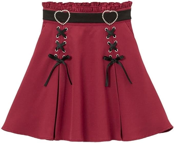 Aitale Jirai Kei Lolita Fashion Y2K Cutecore Kawaii Mini Short Goth ...