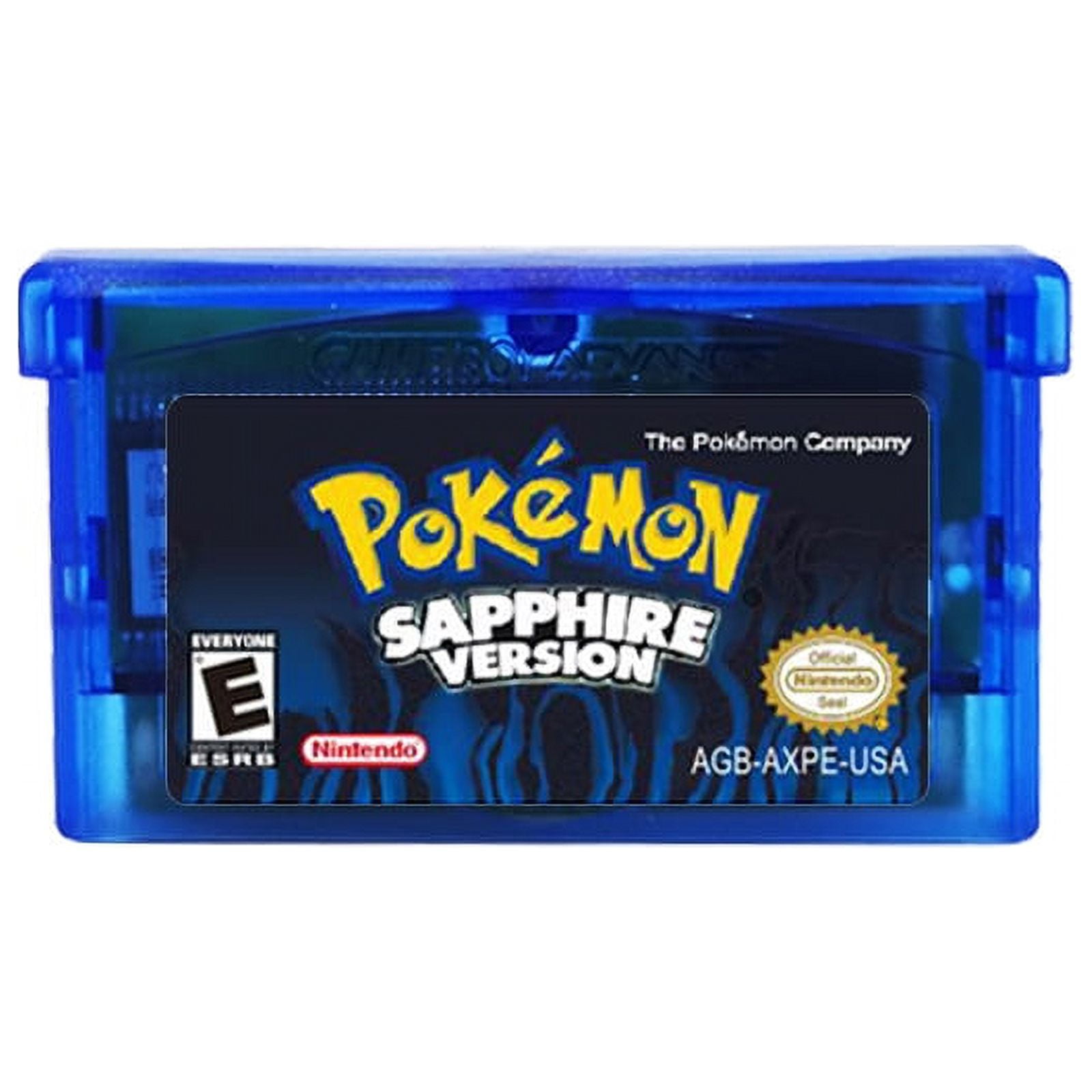 Pokomon Sapphire Game Boy Advance Game Cartridge for GBA/GBASP/NDS/IDS/NDSL/IDSL - Walmart.com