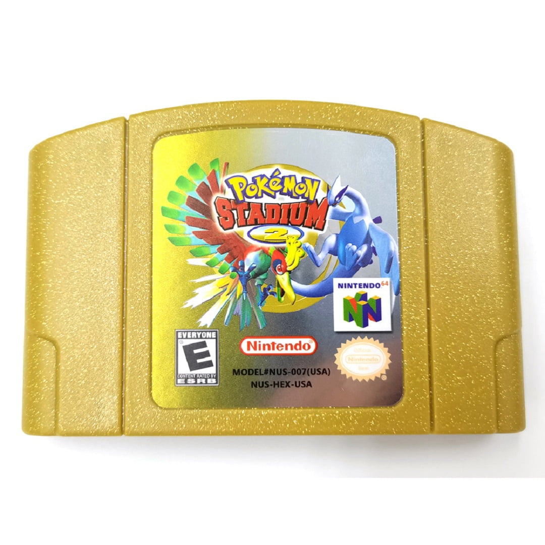 Pokomon Stadium 2 Games Cartridge Card for N64 US Version - Walmart.com