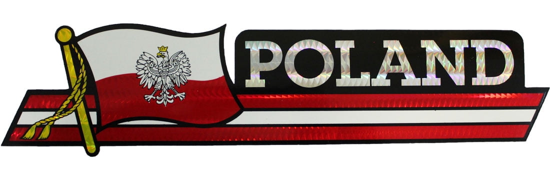 Poland Bumper Sticker - Walmart.com