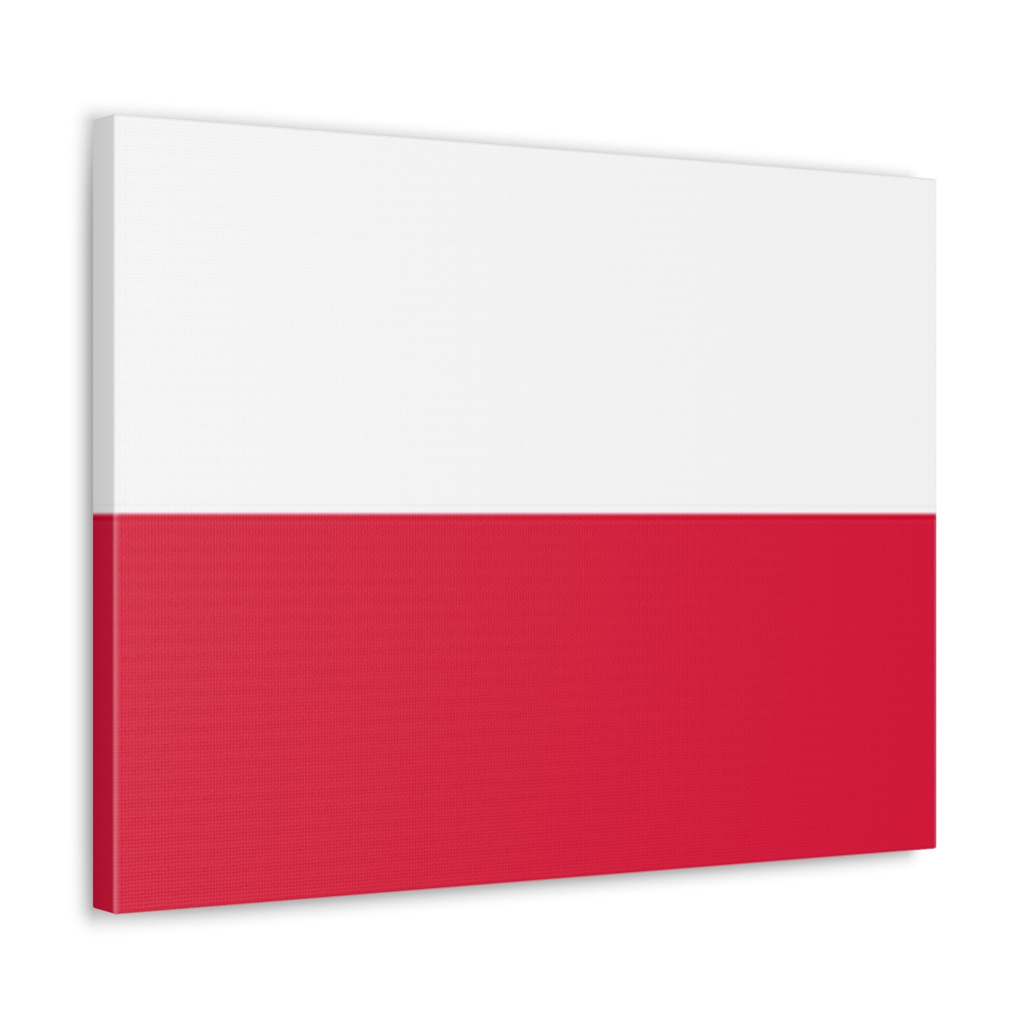Poland Country Flag Canvas Vibrant Wall Art Unframed Home Decor ...