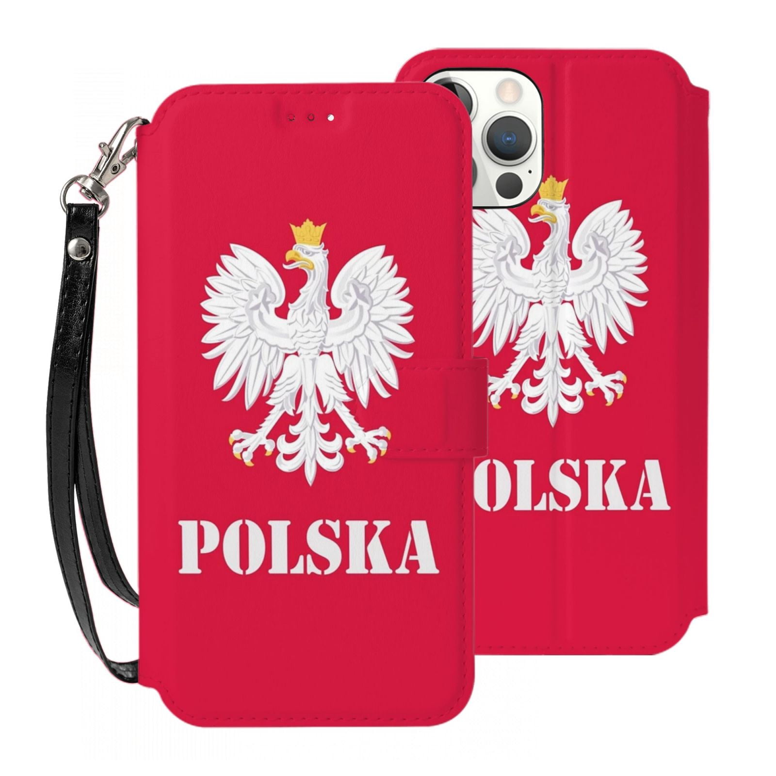 Poland Polish Flag - Polish Eagle Leather Wallet Phone Case Wallet Case ...