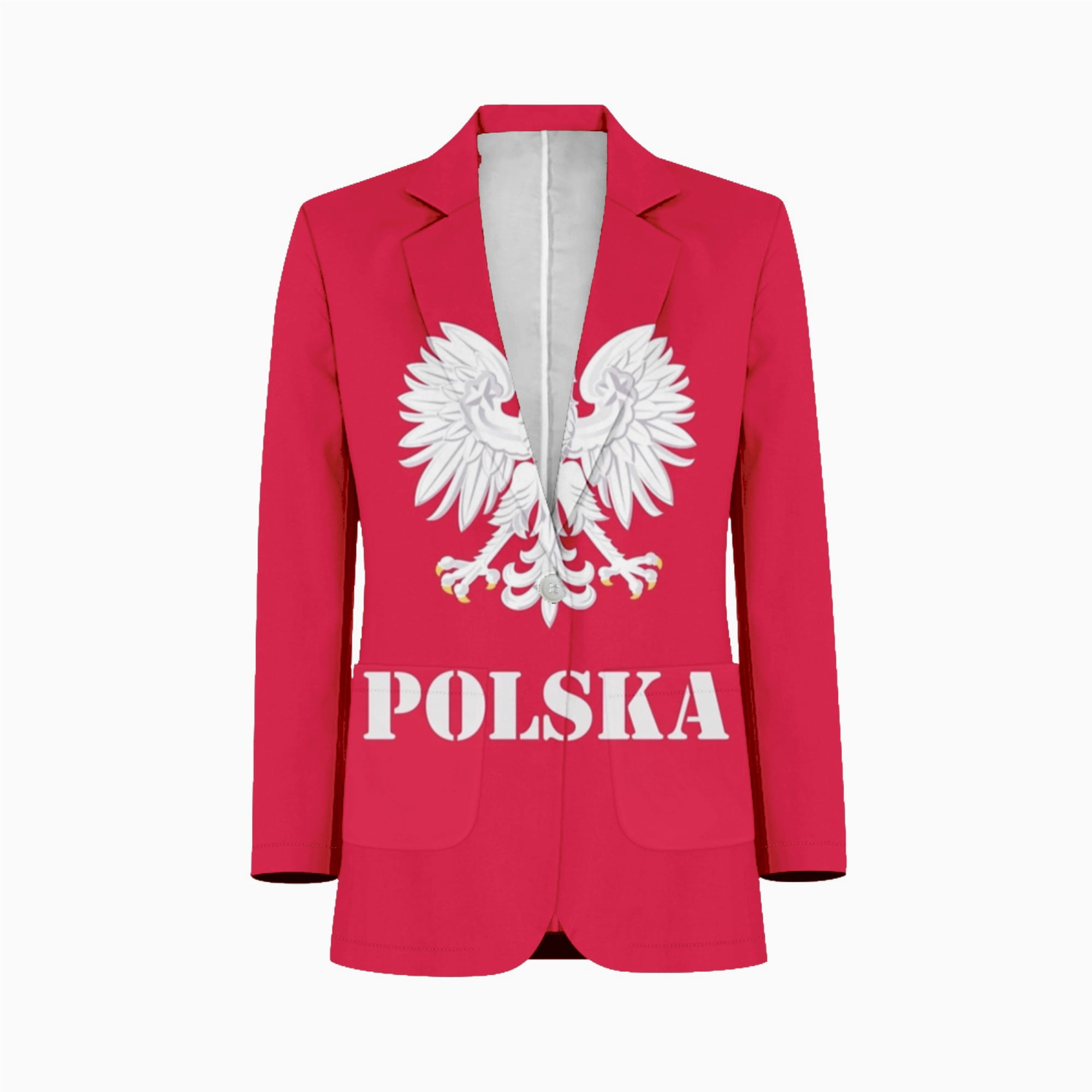Poland Polish Flag - Polish Eagle Men's Suit Blazer Casual Party Wear ...