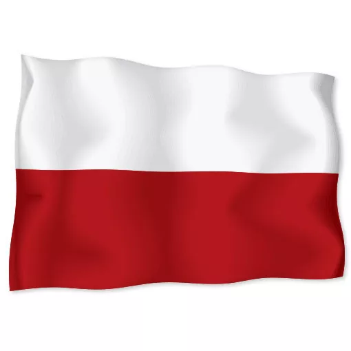 Poland Polish Flag Sticker Decal Phone Decal Water Bottle Stickers Car ...