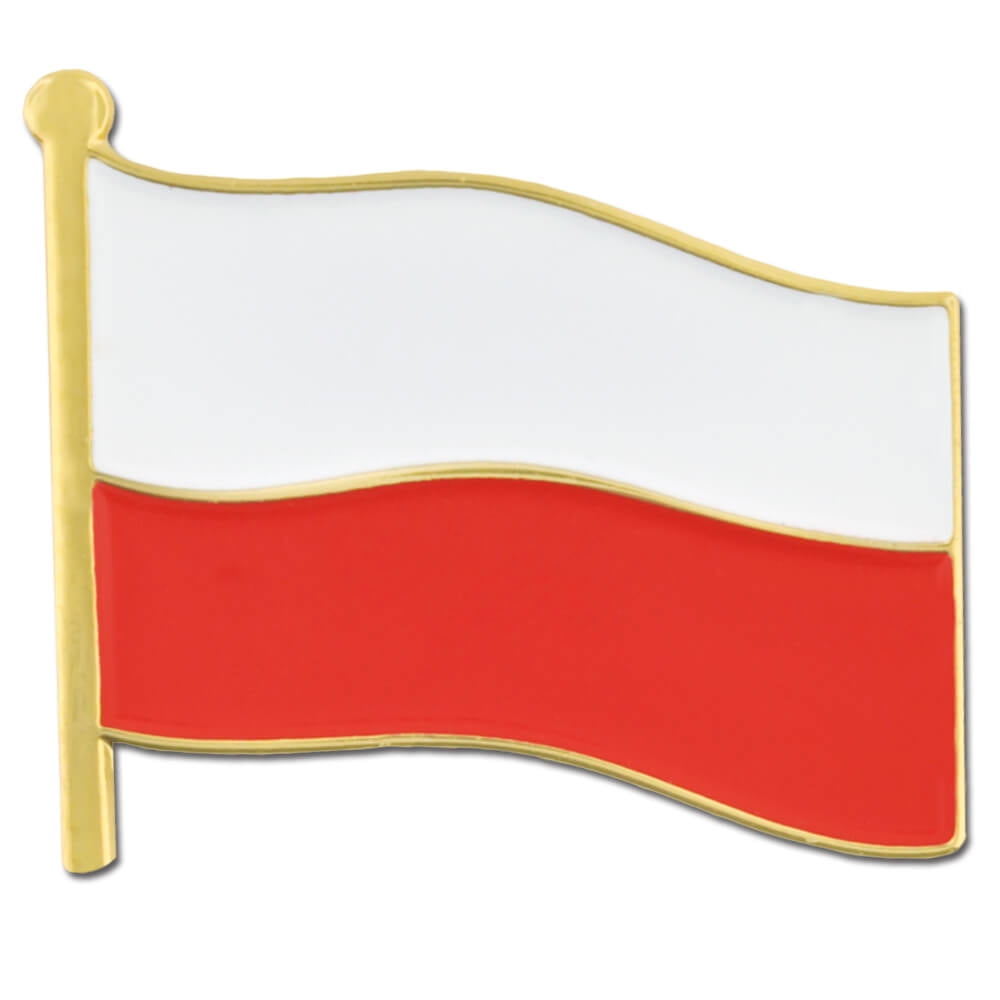 Poland Polish World Flag Enamel Lapel Pin 3/4'' - Walmart.com