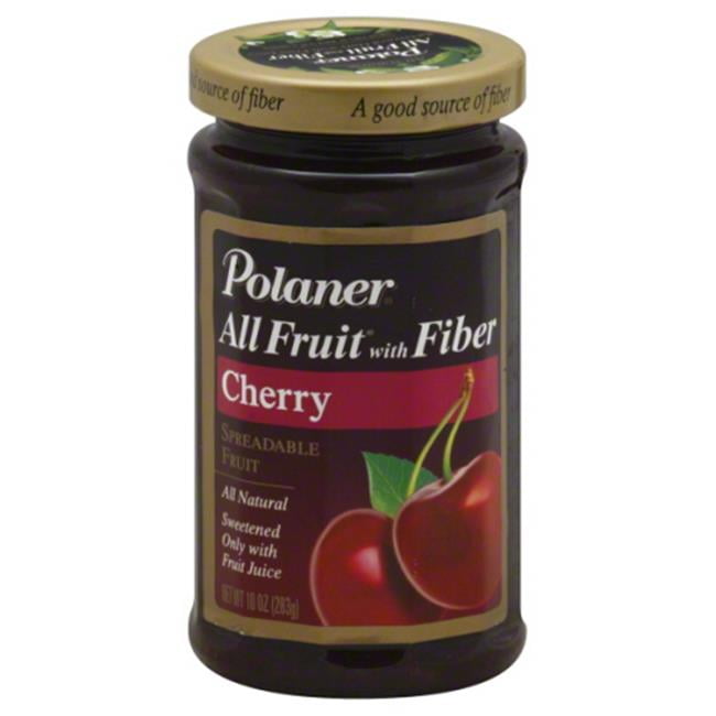 Polaner All Fruit Black Cherry Spreadable Fruit With Fiber, 10 oz ...